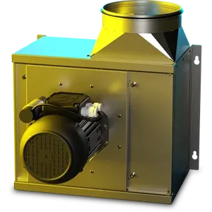 RUCK MPX 225mm Kitchen Box Fan 1ph, Motor out of the Airstream MPX 225 ...