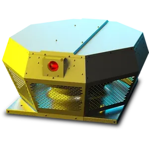 131270 : RUCK DHA 400mm 1ph Horizontal Discharge Centrifugal Fan with ...