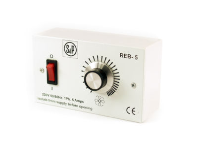 REB5 fan speed controller by S&P UK Ventilation also known as Soler and ...