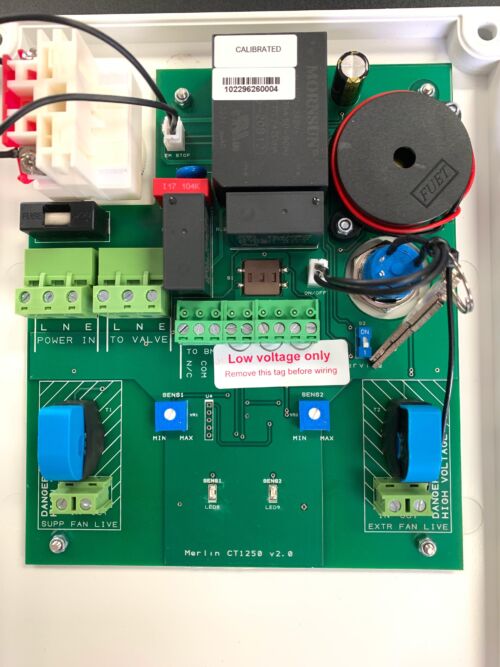 Merlin CT1250 Gas / Ventilation Interlock by S&S Northern / NFAN Supply ...